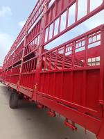 China Max Payload 30000 kg Double Deck Animal Poultry Livestock Semi Trailer with 3/4 Axles for sale
