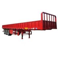 China Truck Trailer Light Type Wall Side Semi Trailer from Shangdong WS Tare Weight 7500kgs for sale
