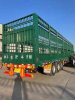 China Max Payload 30000 kg Double Deck Animal Poultry Livestock Semi Trailer with 3/4 Axles for sale