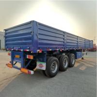 China Truck Trailer Light Type Wall Side Semi Trailer from Shangdong WS Tare Weight 7500kgs for sale