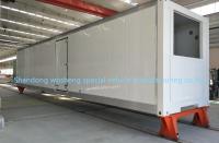 China Customized Refrigerator Freezer Semi Truck Trailers with 13T/16T Axles from Wosheng for sale