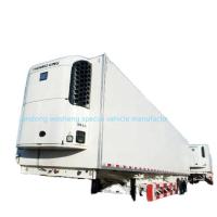 China Steel 3 Axle 40/45f/48ft Refrigerator Semi Trailer Perfect for Transporting Cool Food for sale