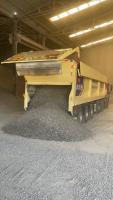 China Truck Trailer with Wosheng Model Intelligent Crawler Belt and Automatic Conveyor Belt for sale
