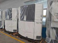China Customized Color Wosheng 3 Axle 20 40 45 53 Ft Freezer Refrigerator Van Semi Trailer for sale