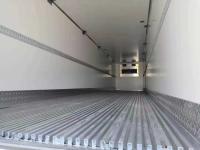 China Customized Color Wosheng 3 Axle 20 40 45 53 Ft Freezer Refrigerator Van Semi Trailer for sale