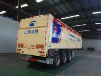 China Wosheng Latest Model Rear Dump Semi Trailer with Wabco RE 6 Relay Valve Brake System for sale