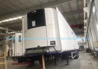 China Wosheng 3 Axles Customized Enclosed Freezer Truck Trailers Refrigerated Semi Trailer for sale