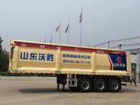 China Wosheng Latest Model Rear Dump Semi Trailer with Wabco RE 6 Relay Valve Brake System for sale