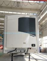 China Wosheng 3 Axles Customized Enclosed Freezer Truck Trailers Refrigerated Semi Trailer for sale