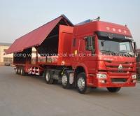 China Wosheng 3 Axle 30/40ton Logistics Wingspan Van Semi Trailer with Flying Wingvan Box for sale