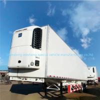 China Wosheng 3 Axles Customized Enclosed Freezer Truck Trailers Refrigerated Semi Trailer for sale