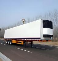 China Customization Lower 3 Axle Cooling Box Freezer Refrigerator Semi-Trailer from Wosheng for sale