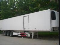 China Customization Lower 3 Axle Cooling Box Freezer Refrigerator Semi-Trailer from Wosheng for sale