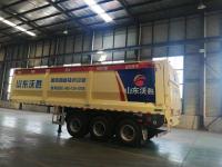 China Go Product Trailers Crawler Dump Truck with 13/16 Ton Axle and Mechanical Suspension for sale