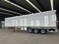 China Q345B / T700 Steel Main Beam 3 Axles Refrigerated Van Semi-Trailer for Transporting Cargo for sale