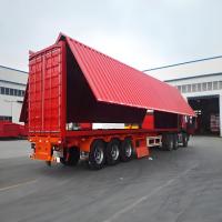 China Wosheng 3 Axle 30/40 Tons Logistics Semi-Trailer Single or Double Wing Van for Your for sale