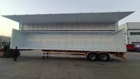 China Truck Trailer 3 Axle 30/40tons Logistics Wingspan Van Semi Trailer for Transportation for sale
