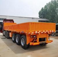 China Light Weight 2 3 4 Axle Payload 50 Tons Truck Semi Trailer with Q345B T700 Material for sale