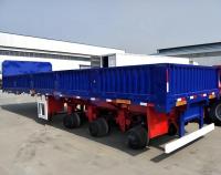 China Light Weight 2 3 4 Axle Payload 50 Tons Truck Semi Trailer with Q345B T700 Material for sale