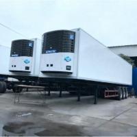 China Customizable Cold Chain Logistics Freezer Van Semi Trailer Perfect for Transportation for sale