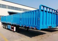 China 3 X 40L Air Tanks 3 Axle Dropside Sidewall Semi Truck Trailer for Cargo Transport for sale