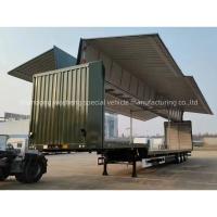 China Suspension System Mechanical/Air Suspension Open Wing Van Trailer for Semi Truck Trailers for sale