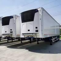 China Q345B T700 Material Heavy Load 45FT Refrigerated Van Semi Trailer with Reefer Power Unit for sale