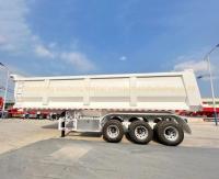 China 11000x2500x3700mm Customizable Wosheng Semi Trailer Tipper Semi Truck Tipping Trailers for sale