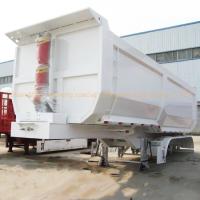 China 11000x2500x3700mm Customizable Wosheng Semi Trailer Tipper Semi Truck Tipping Trailers for sale