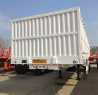 China 40-80ton Dropside Sidewall Cargo Lorry Semi Truck Trailers with and Customized Design for sale