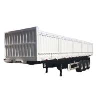 China 40ton 60ton 80ton Fence Dropside Side Wall Sidewall Semi Trailer Manufactured by Wabco for sale