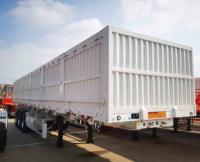 China 40ton 60ton 80ton Fence Dropside Side Wall Sidewall Semi Trailer Manufactured by Wabco for sale