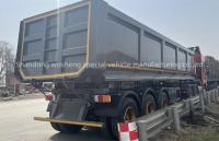 China 30-100 ton U-Type Hydraulic Rear Dump Semi Trailer Tipper Tipping Semi Truck Trailers for sale