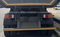 China 30-100 ton U-Type Hydraulic Rear Dump Semi Trailer Tipper Tipping Semi Truck Trailers for sale