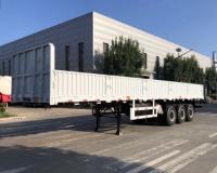 China 12400X2500X3650mm Max Payload 40-80ton Side Wall Semi Trailer for Cargo Transportation for sale