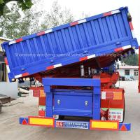 China Side Tipper Truck Trailers with 2