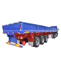 China Side Tipper Truck Trailers with 2