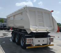 China 40-80T Hydraulic Tipper Rear Dump Semi Trailer for Sand Stone Grain Transporting for sale