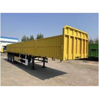 China Mechanical Suspension Semi-Trailer for 4 Axle Bulk Cargos Transport Truck Trailer for sale
