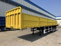 China Mechanical Suspension Semi-Trailer for 4 Axle Bulk Cargos Transport Truck Trailer for sale