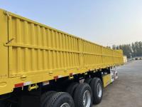 China Mechanical Suspension Semi-Trailer for 4 Axle Bulk Cargos Transport Truck Trailer for sale