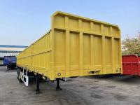 China Mechanical Suspension Semi-Trailer for 4 Axle Bulk Cargos Transport Truck Trailer for sale