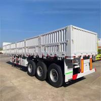 China Wabco Brake System and Dropside Sidewall Design for Wosheng 40-80tons Truck Trailer for sale