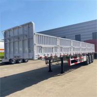 China Wabco Brake System and Dropside Sidewall Design for Wosheng 40-80tons Truck Trailer for sale