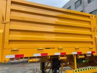 China Made Semi Truck Trailer with 12400X2500X3650mm Dimensions and Heavy Duty Landing Gear for sale