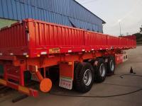 China 40-100 ton Max Payload 12.00R22.5/11.00R20 Tire Side Dump Truck Tipper Semi Trailer for sale