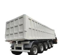 China 5 Axles Hydraulic Rear Dump Semi Trailer Tipper Semi Truck Tipping Trailers by Wosheng for sale