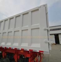 China 5 Axles Hydraulic Rear Dump Semi Trailer Tipper Semi Truck Tipping Trailers by Wosheng for sale