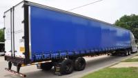 China Customer's Request 40FT Curtain Side Container Semi Trailer with ODM Steel 3 Axle for sale