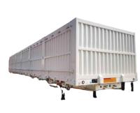 China Max Payload 40-80 Tons Semi-Trailer Wosheng 's 40 Ton Tri-Axle with Steel Material for sale